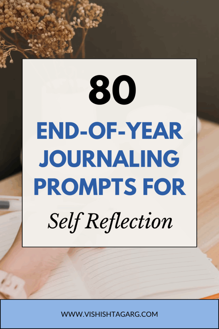 80 End-of-Year Journal Prompts for Reflection and Moving Forward ...